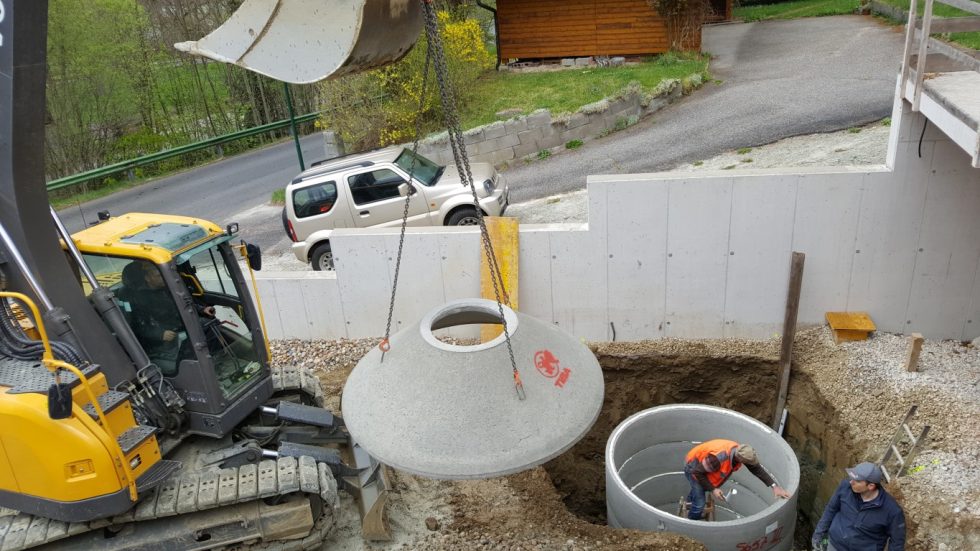 Sickerschacht - Regenwasser nutzen und platzsparend versickern lassen ...